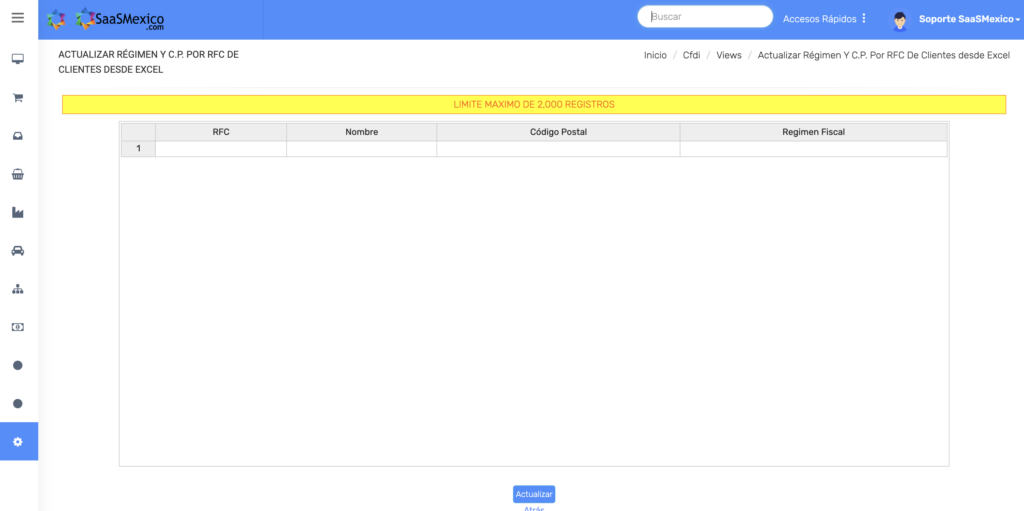 Tutorial: Actualizar Régimen Fiscal, Código Postal y Razón Social para ...